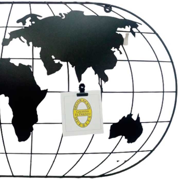 Mapa de metal - Galerías el Triunfo