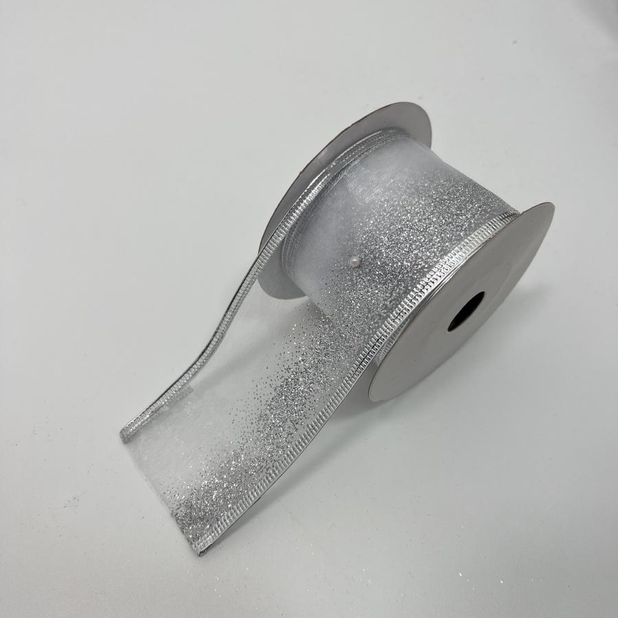 Rollo de Listón Plateado